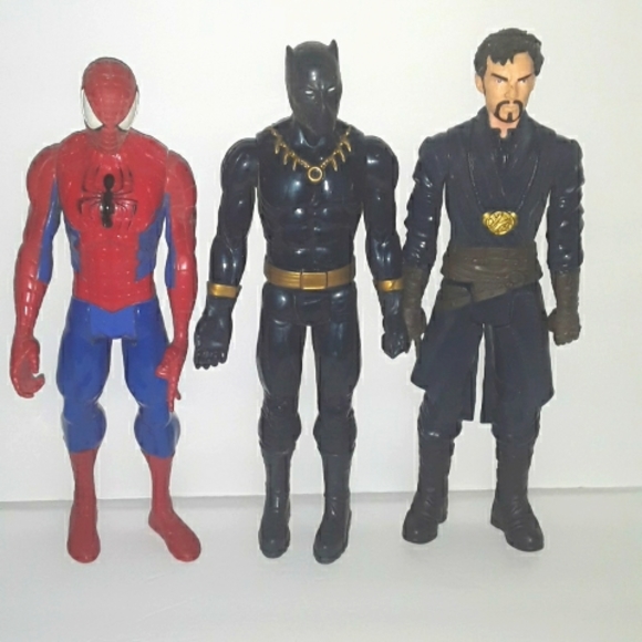 Toys | 3pc Marvel Characters Action Figures | Poshmark